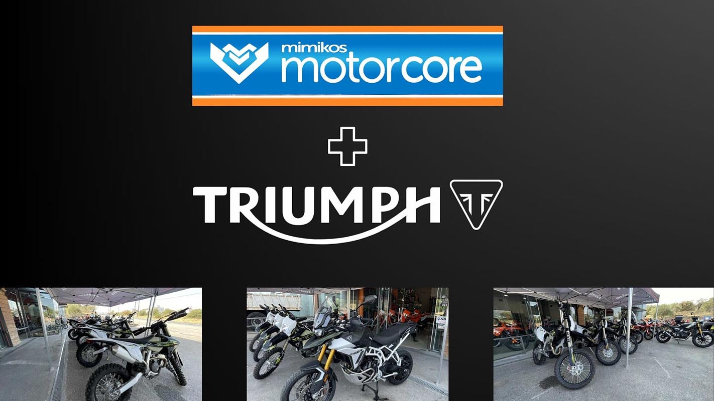 Mimikos Motorcore και Triumph: Νέα συνεργασία - Enduro24